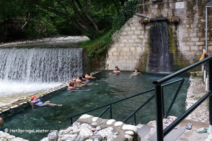 Loutra Pozar Thermal Baths in Northern Greece - Hot Springs Locator